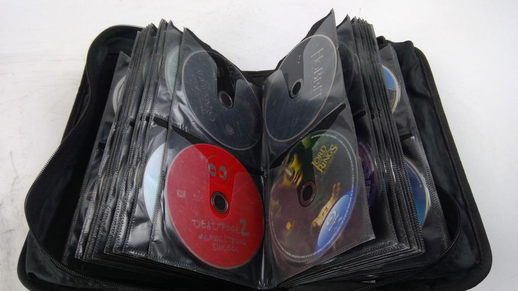 Assorted DVD/Blu-Ray/Video Game Disc Bulk Lot, 50+ Pieces | Property Room