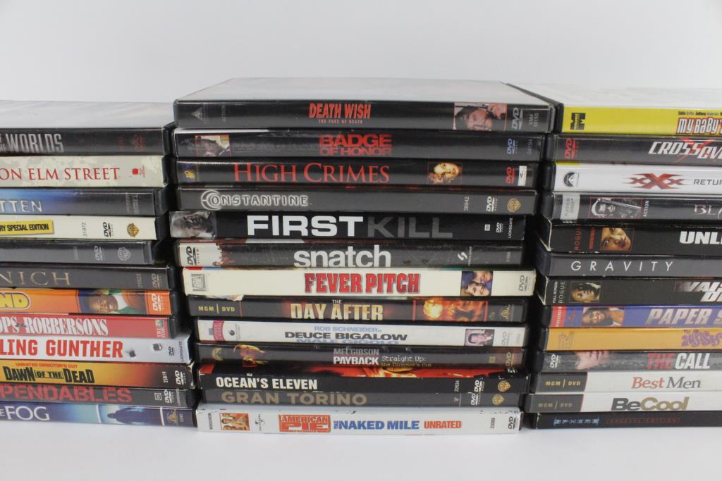 Assorted DVDs, 25+ Pieces | Property Room