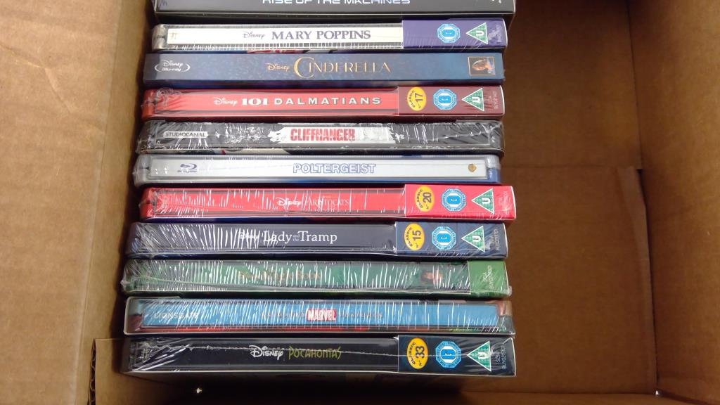 Assorted Dvds/blu-ray Movies, 10+ Pieces | Property Room