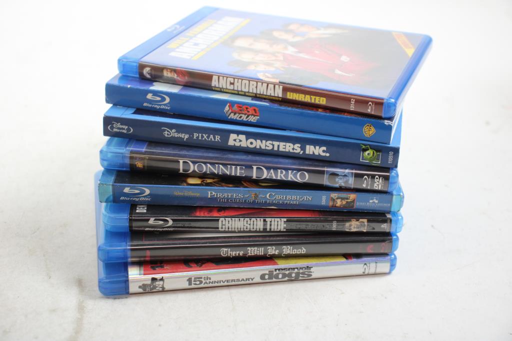 Assorted DVDs/Blu-Ray Movies, 18 Pieces | Property Room