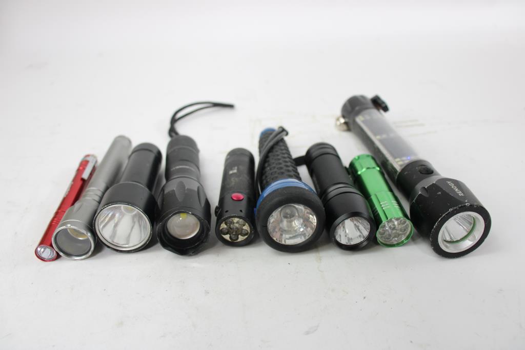 Assorted Flashlights 10+ Pieces | Property Room