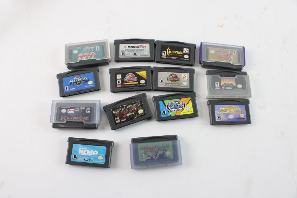Assorted GameBoy Advanced Games, 10+ Pieces | Property Room