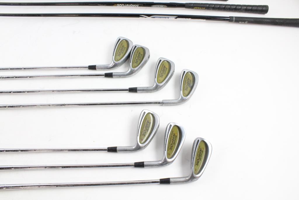 Assorted Golf Clubs, 10+ Pieces | Property Room