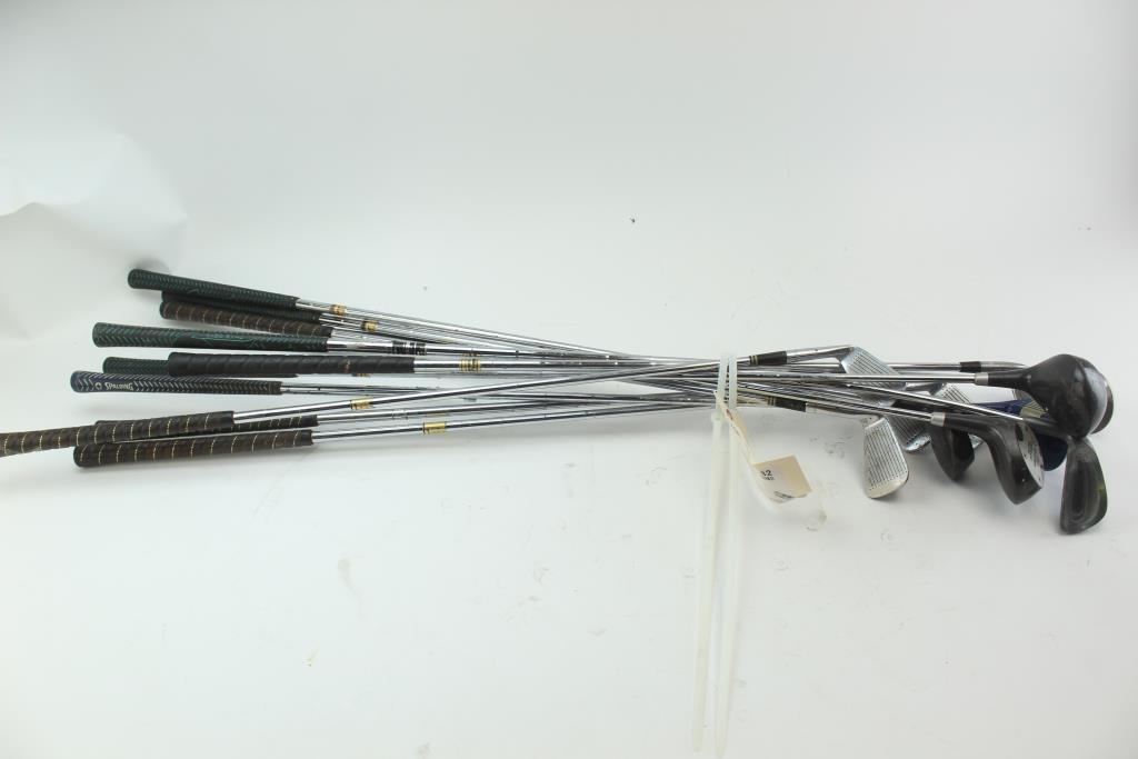 Assorted Golf Clubs; 11 Pieces | Property Room