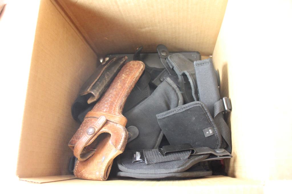Assorted Gun Holsters, 10+ Pieces | Property Room