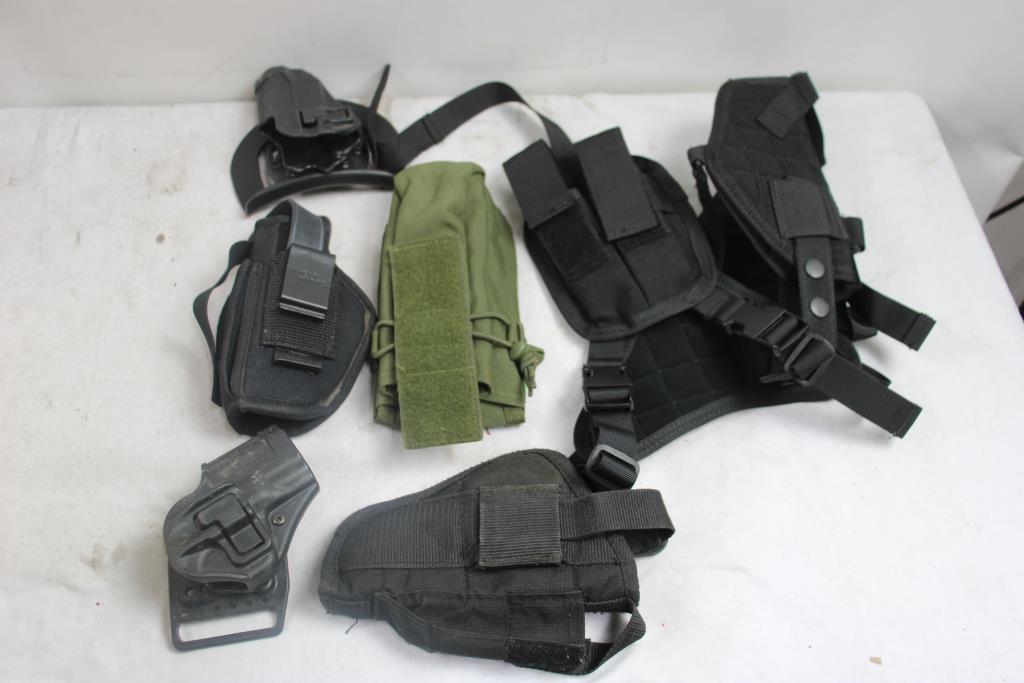 Assorted Holsters, Gun Belts, And Other Accessories | Property Room
