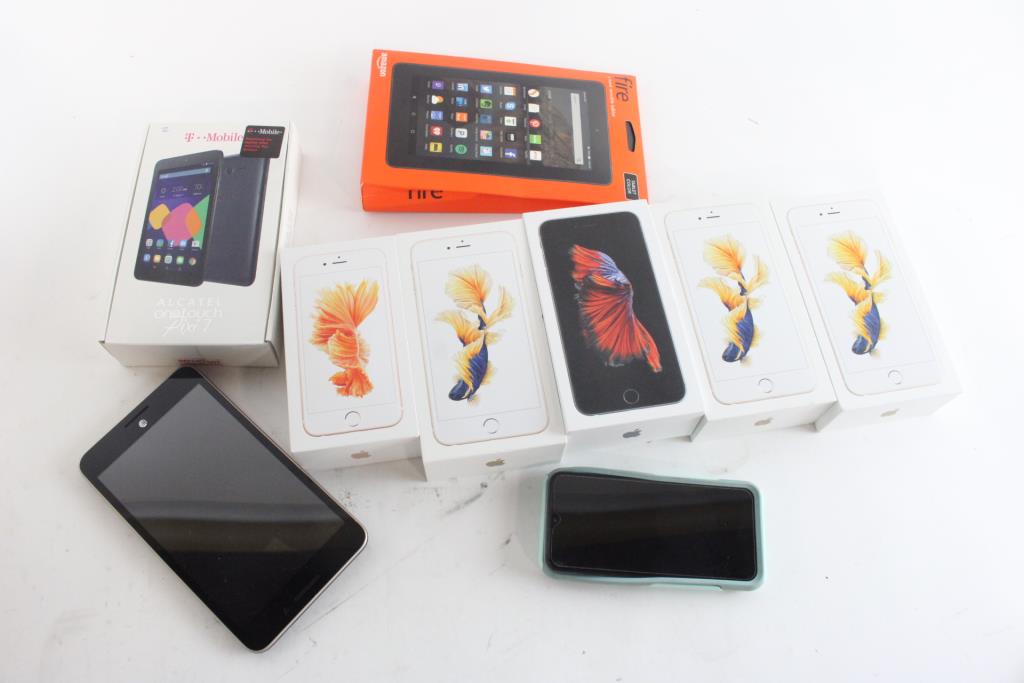 Assorted IPhones & Tablet Lot, 7+ Pieces | Property Room