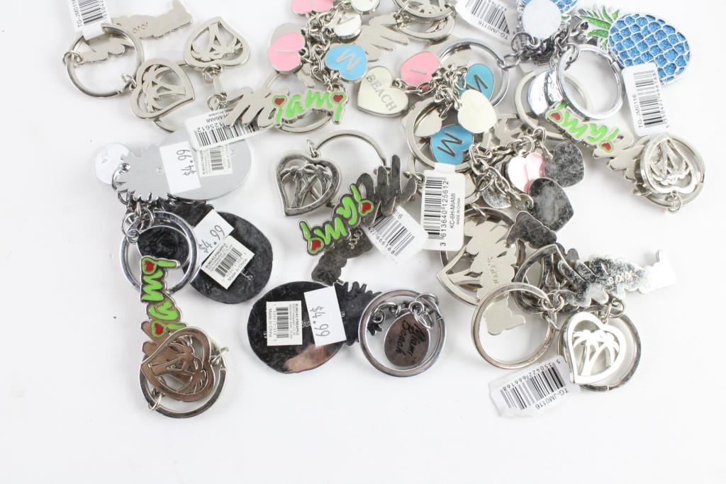 Assorted Keychains, 10+ Pieces | Property Room