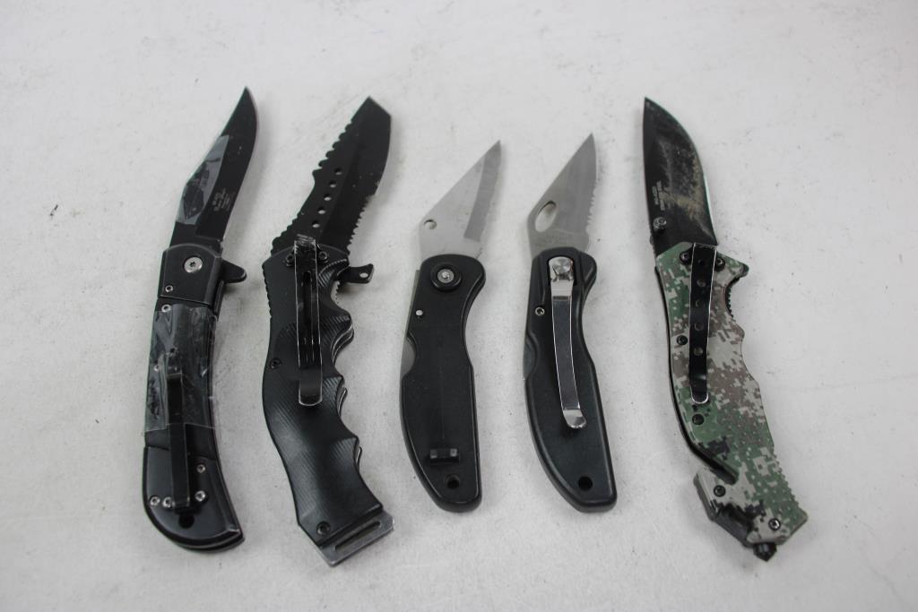 Assorted Knives, 5 Pieces | Property Room