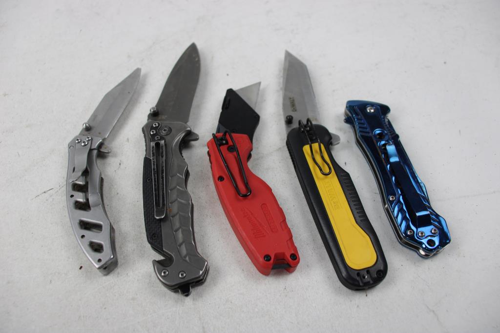 Assorted Knives, 5 Pieces | Property Room