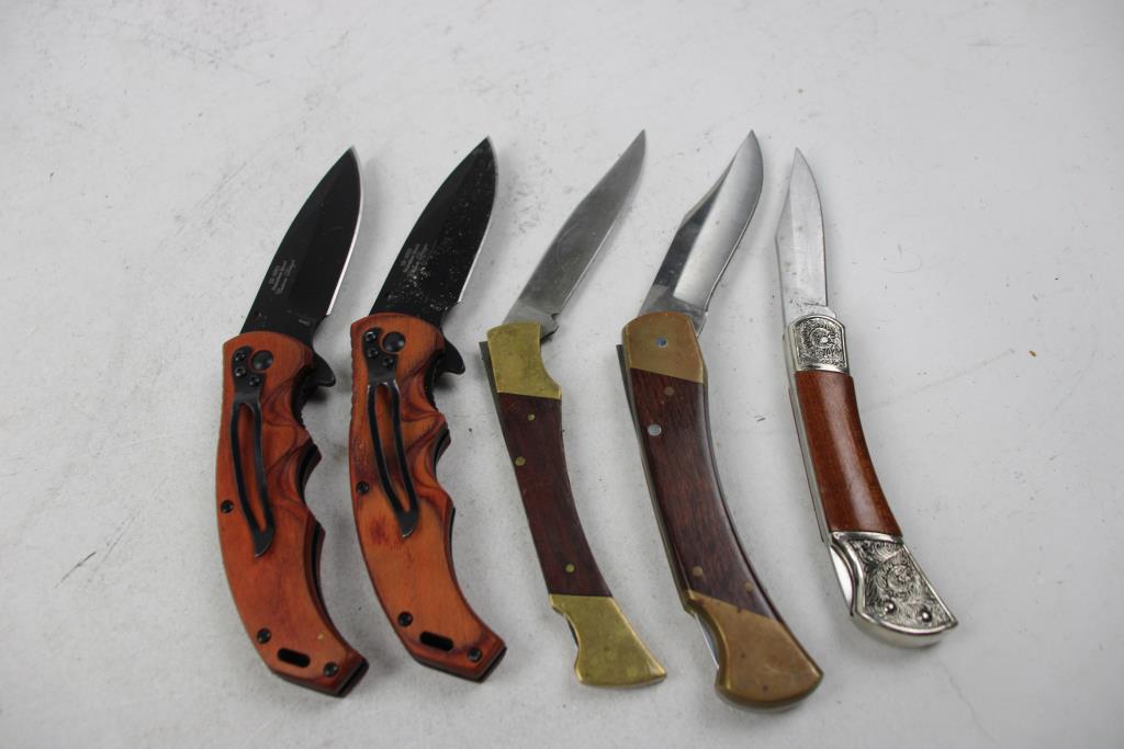 Assorted Knives, 5 Pieces | Property Room
