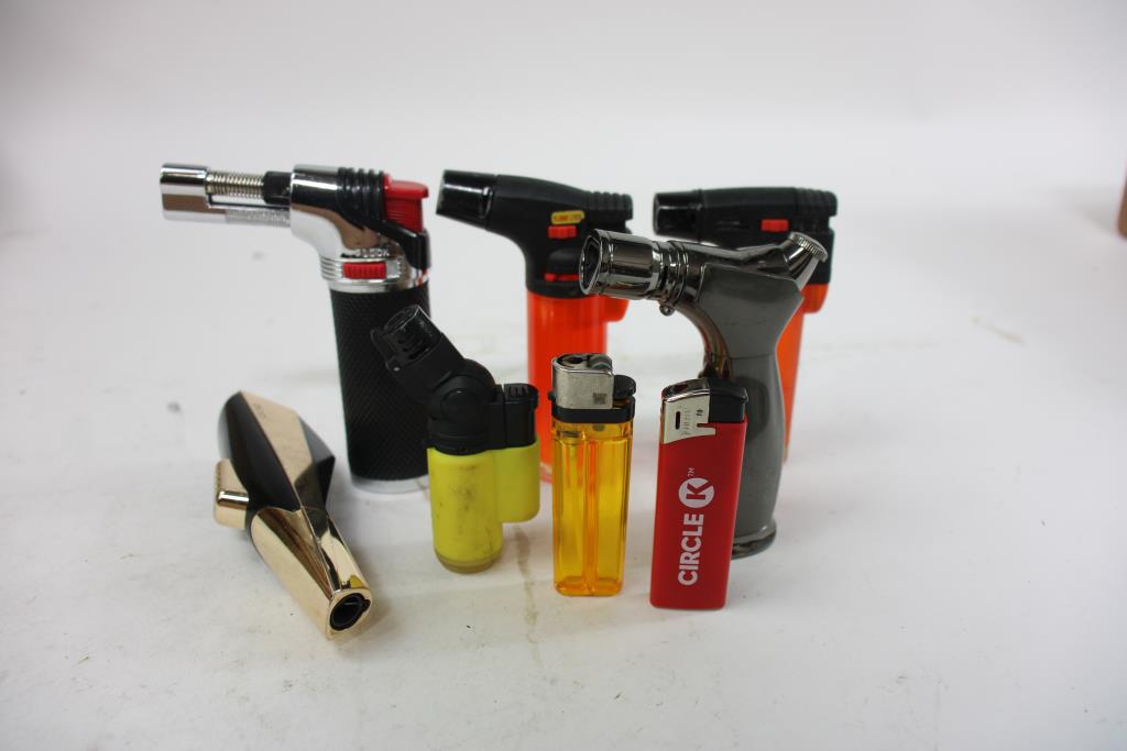 Assorted Lighters/ Torches 10+ Pieces | Property Room