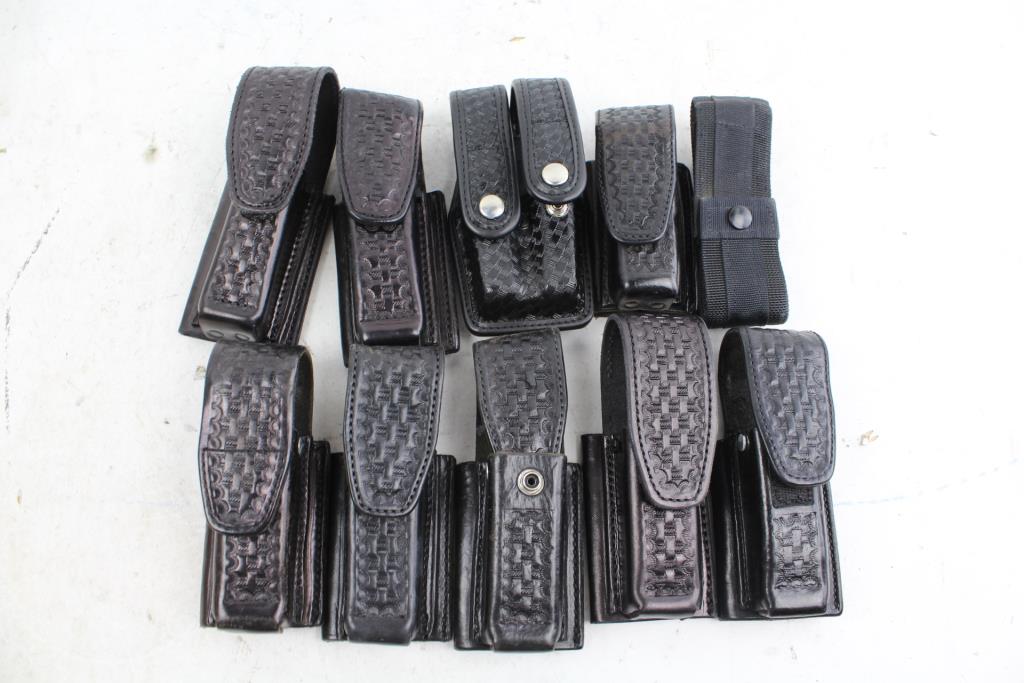 Assorted Magazine Holsters For Police Utility Belt, 5+ Pieces ...
