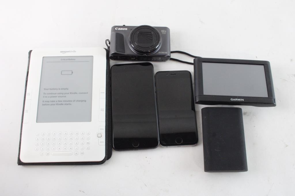 Assorted Phones, GPS & More, 5+ Pieces | Property Room