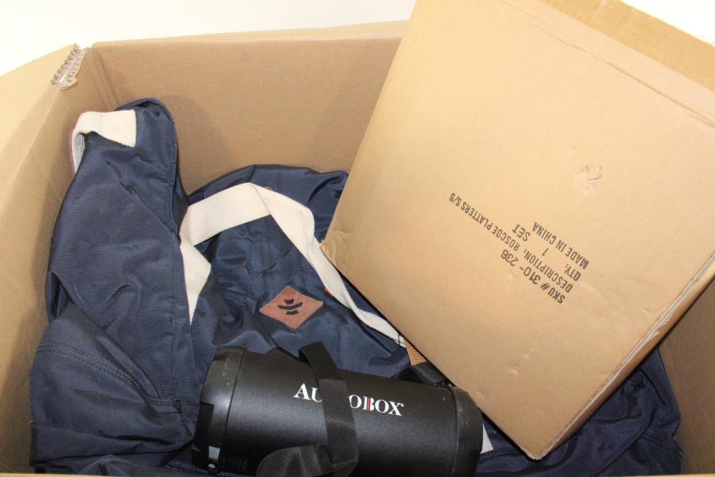 Assorted Plates, Duffel Bags & More, 5+ Pieces | Property Room