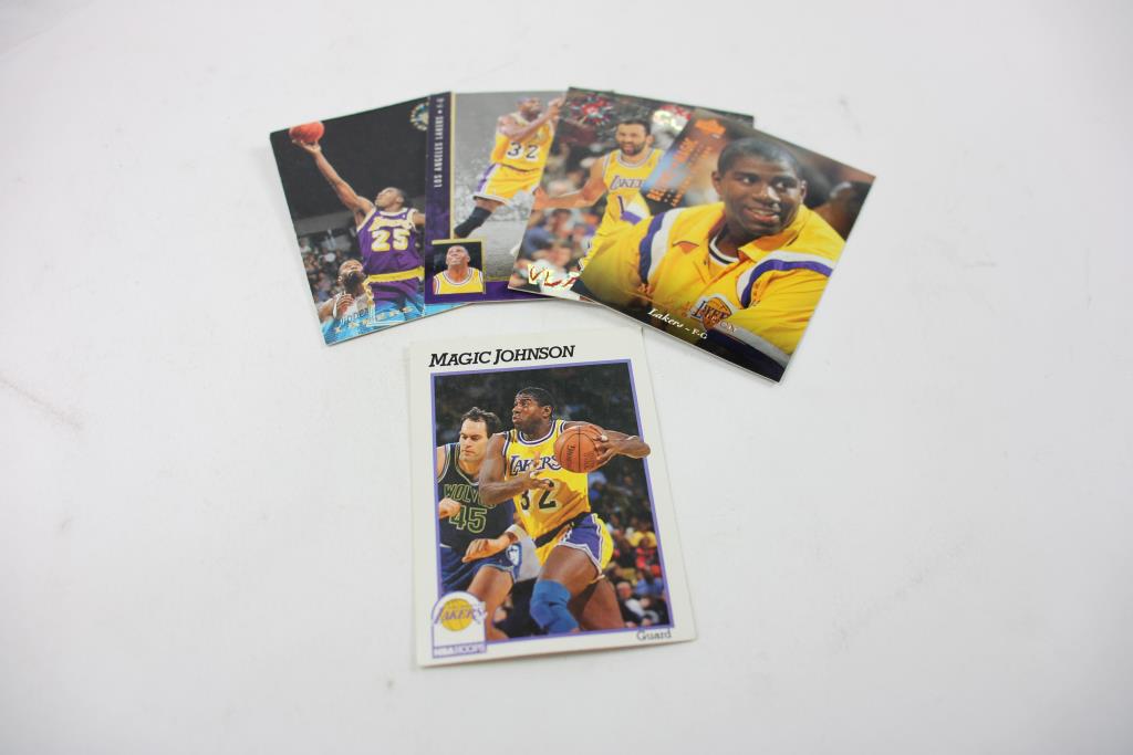 Assorted Sport Trading Cards, 9 Pieces | Property Room