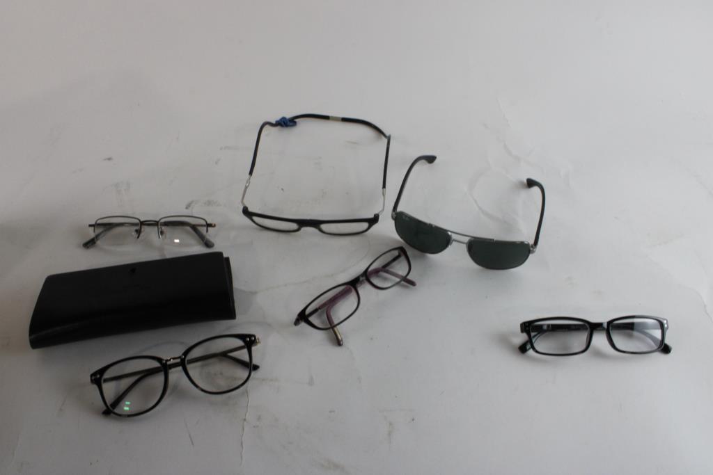 Assorted Sunglasses & Eyeglasses Lot, 5+ Pieces | Property Room