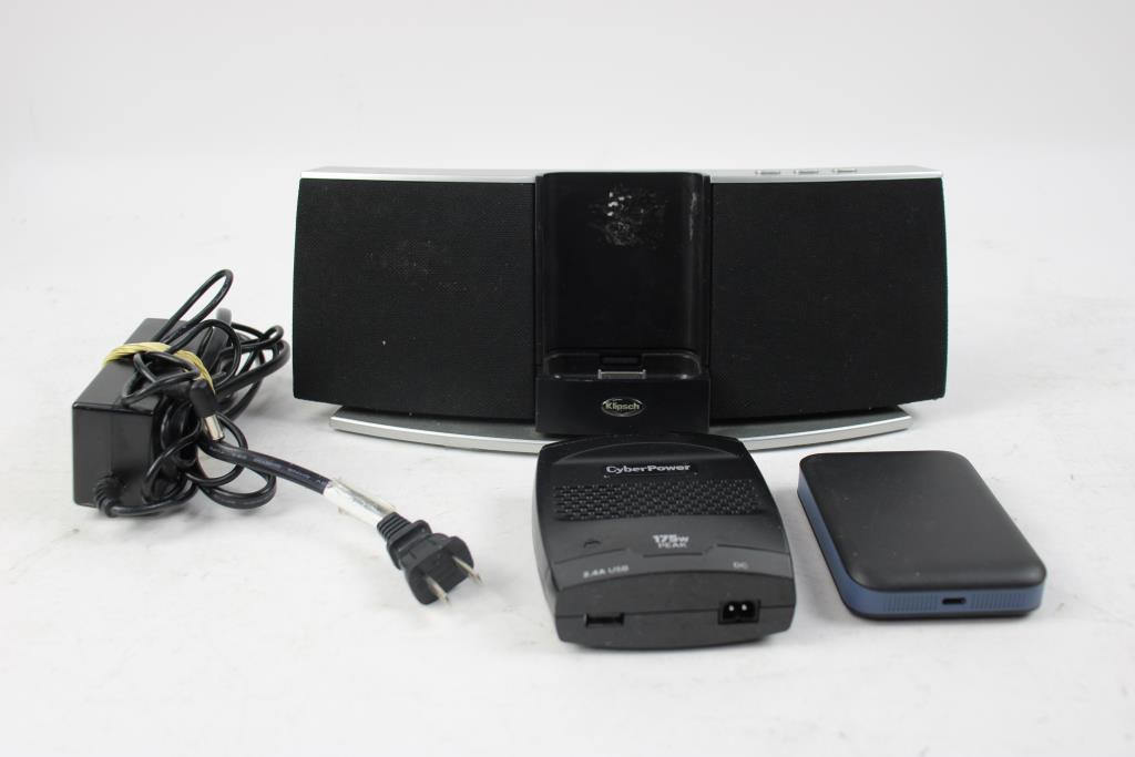 Assorted Tech W/ Connections, Speaker, And More | Property Room