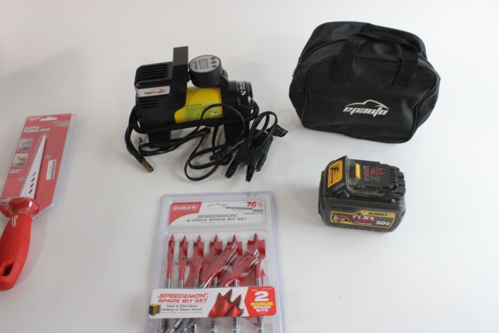 Assorted Tool And Equipment Lot, 4 Pieces | Property Room