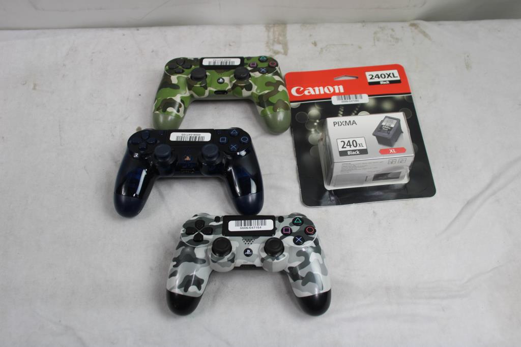 Assorted Tools + PS4 Controllers | Property Room