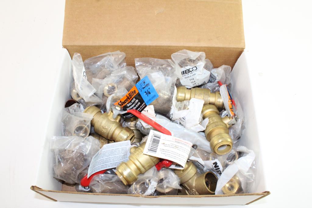 Assorted Valves & Connectors, 10+ Pieces | Property Room