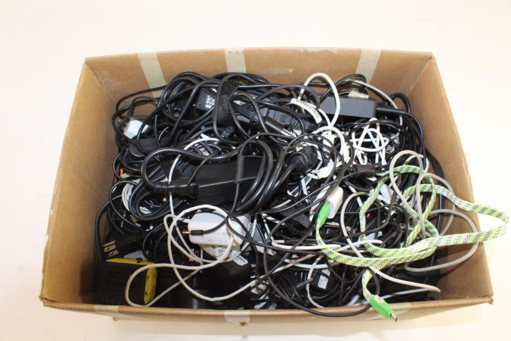 Assorted Wires And Cables, 15+ Pieces | Property Room
