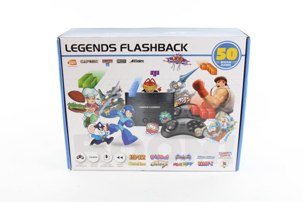 At Games Legends Flashback Console 50 Built In Games | Property Room