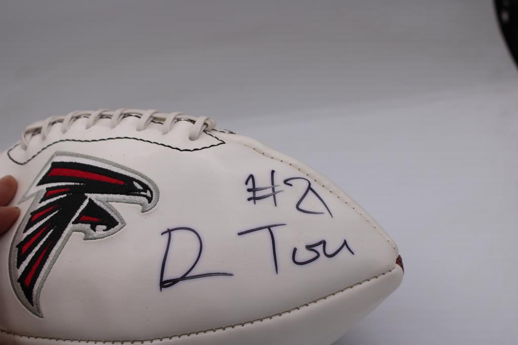 Atlanta Falcons Football Autographed By Desmond Trufant | Property Room