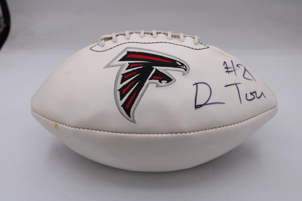 Atlanta Falcons Football Autographed By Desmond Trufant | Property Room