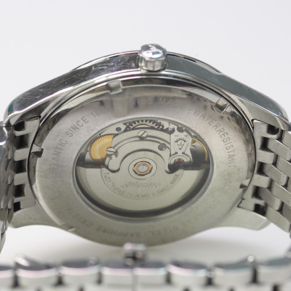 Atlantic Worldmaster Automatic Stainless Steel Men's Watch | Property Room