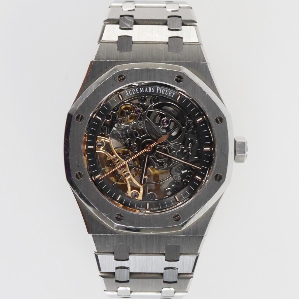 Audemars Piguet Royal Oak Skeleton Watch-Evaluated By Our Certified ...