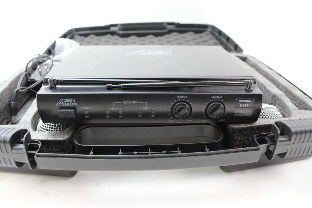 Audio 2000's Microphone Uhf Wireless Receiver, AWX6030 Microphones ...