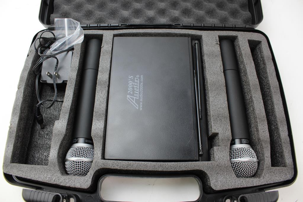 Audio 2000's Microphone Uhf Wireless Receiver, AWX6030 Microphones ...