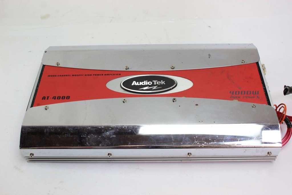 Audio Tek Mono Channel Mosfet Power Amplifier | Property Room