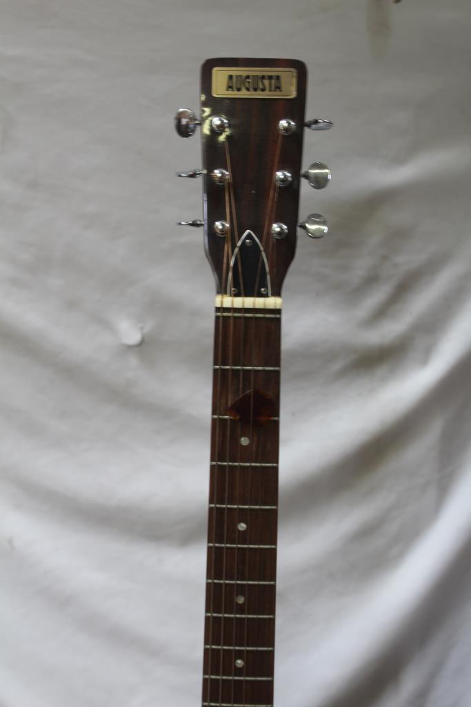 Augusta Acoustic Guitar With Case | Property Room