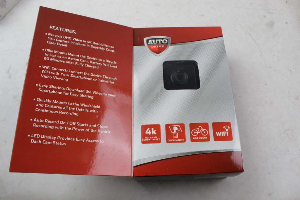 Auto Drive 4k Hd Dash Cam | Property Room