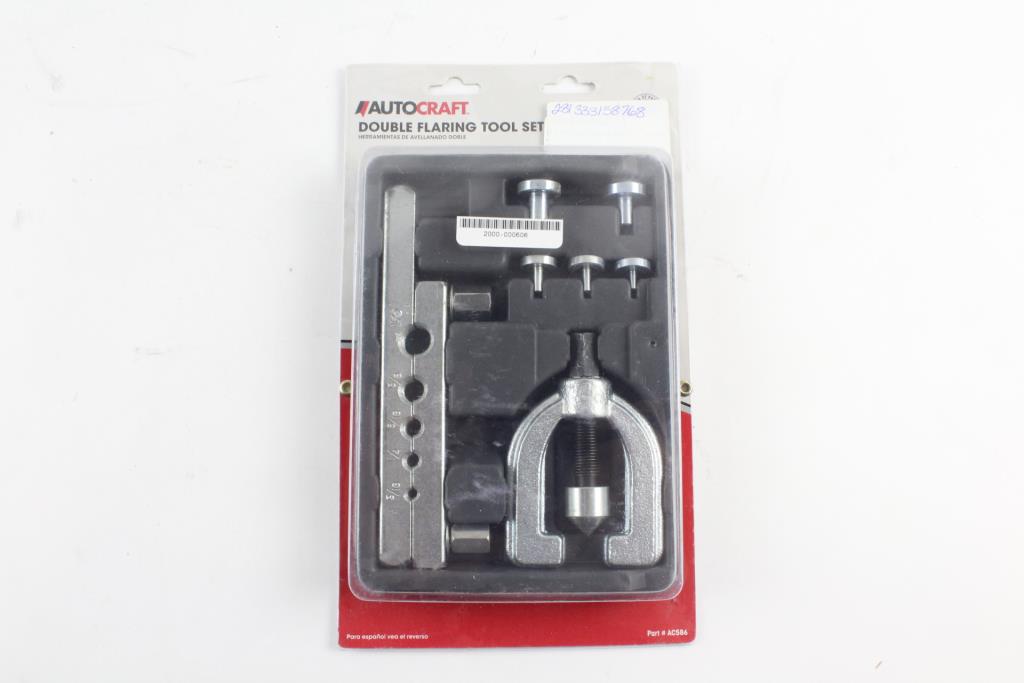AutoCraft Double Flaring Tool Set | Property Room