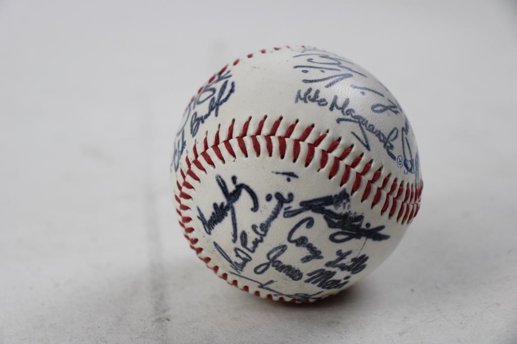 Autographed Baseball - NO COA | Property Room