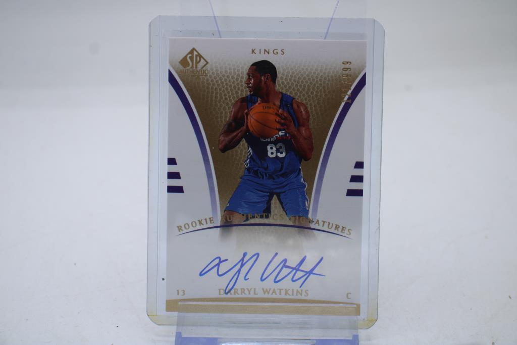 Autographed Basketball Trading Card Lot | Property Room