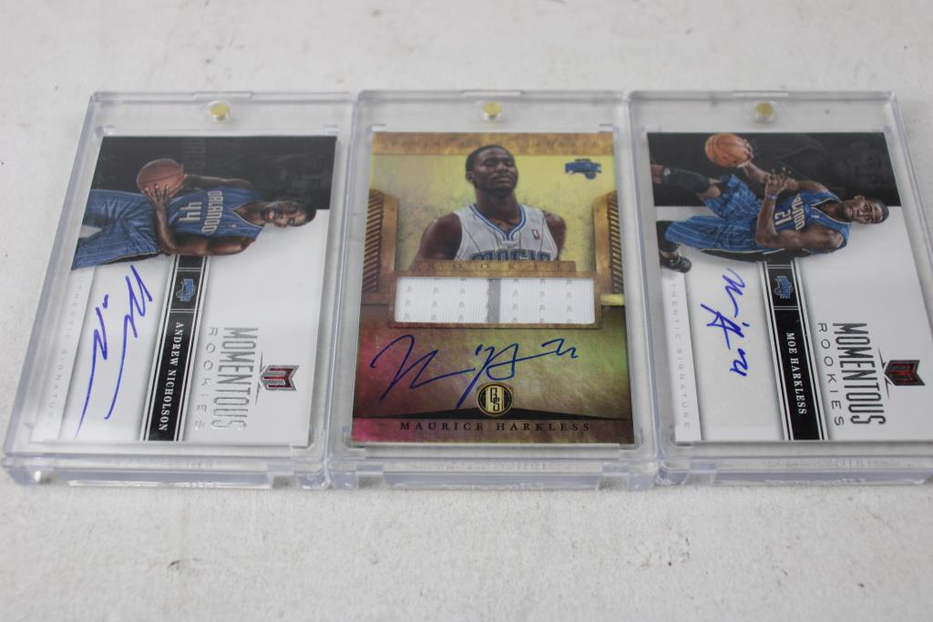 Autographed Basketball Trading Card Lot | Property Room