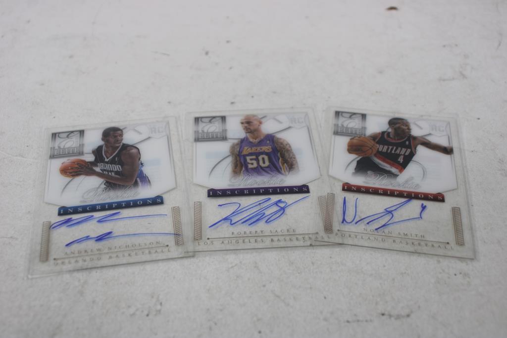 Autographed Basketball Trading Card Lot - 5 Cards | Property Room