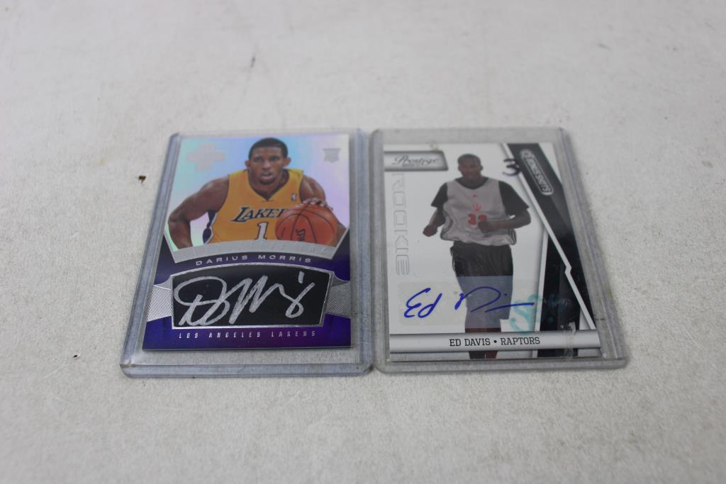 Autographed Basketball Trading Cards | Property Room