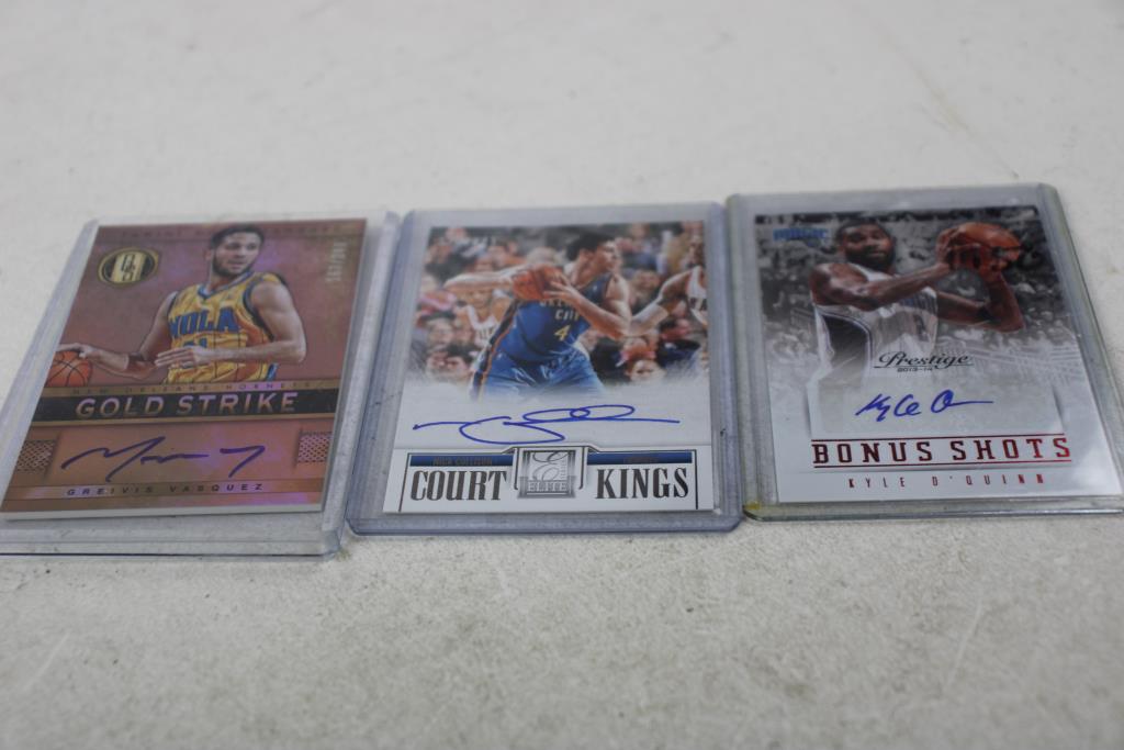 Autographed Basketball Trading Cards | Property Room