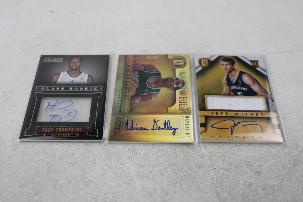 Autographed Basketball Trading Cards | Property Room