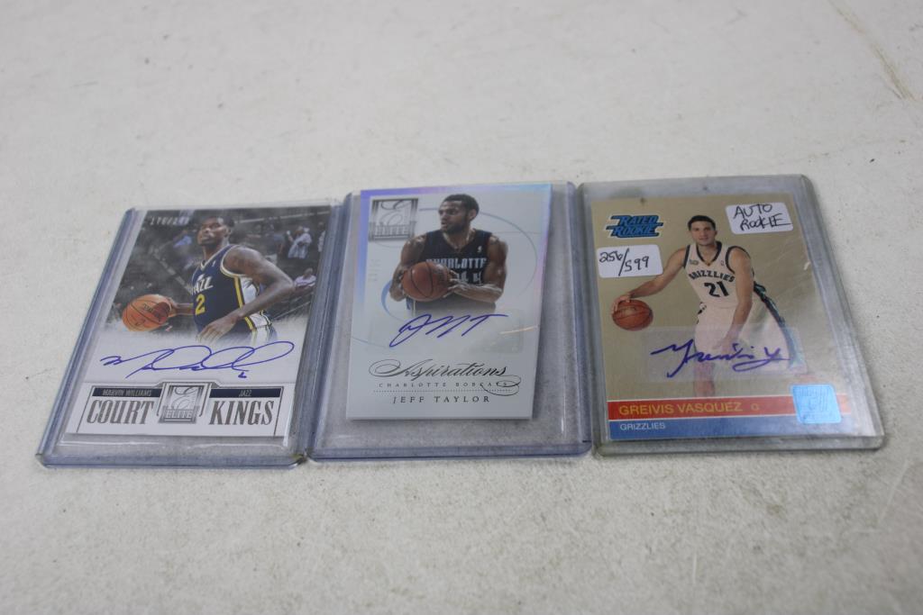 Autographed Basketball Trading Cards | Property Room