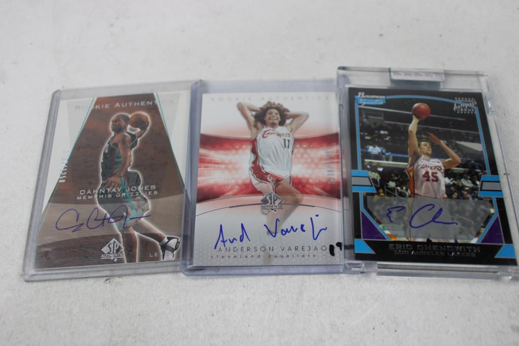 Autographed Basketball Trading Cards | Property Room