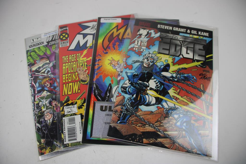 Autographed Comic Book Lot | Property Room