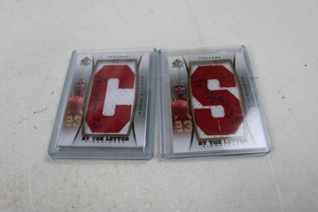 Autographed Harold Miner Trading Cards | Property Room