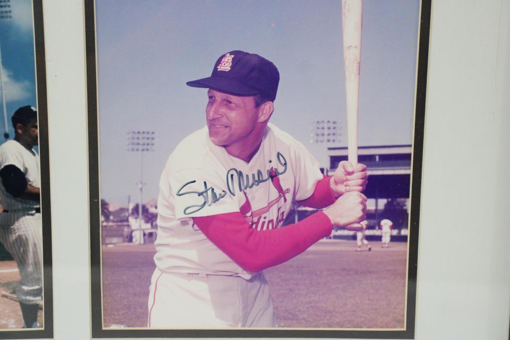 Autographed Mickey Mantle And Stan Musial Photos | Property Room