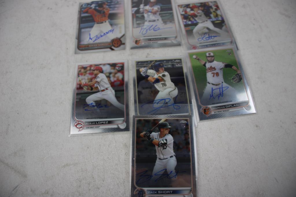 Autographed Trading Card Lot | Property Room